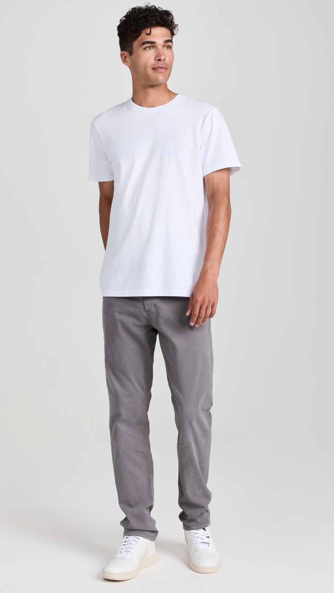 AG AG Graduate Tailored Twill Straight Leg Jeans